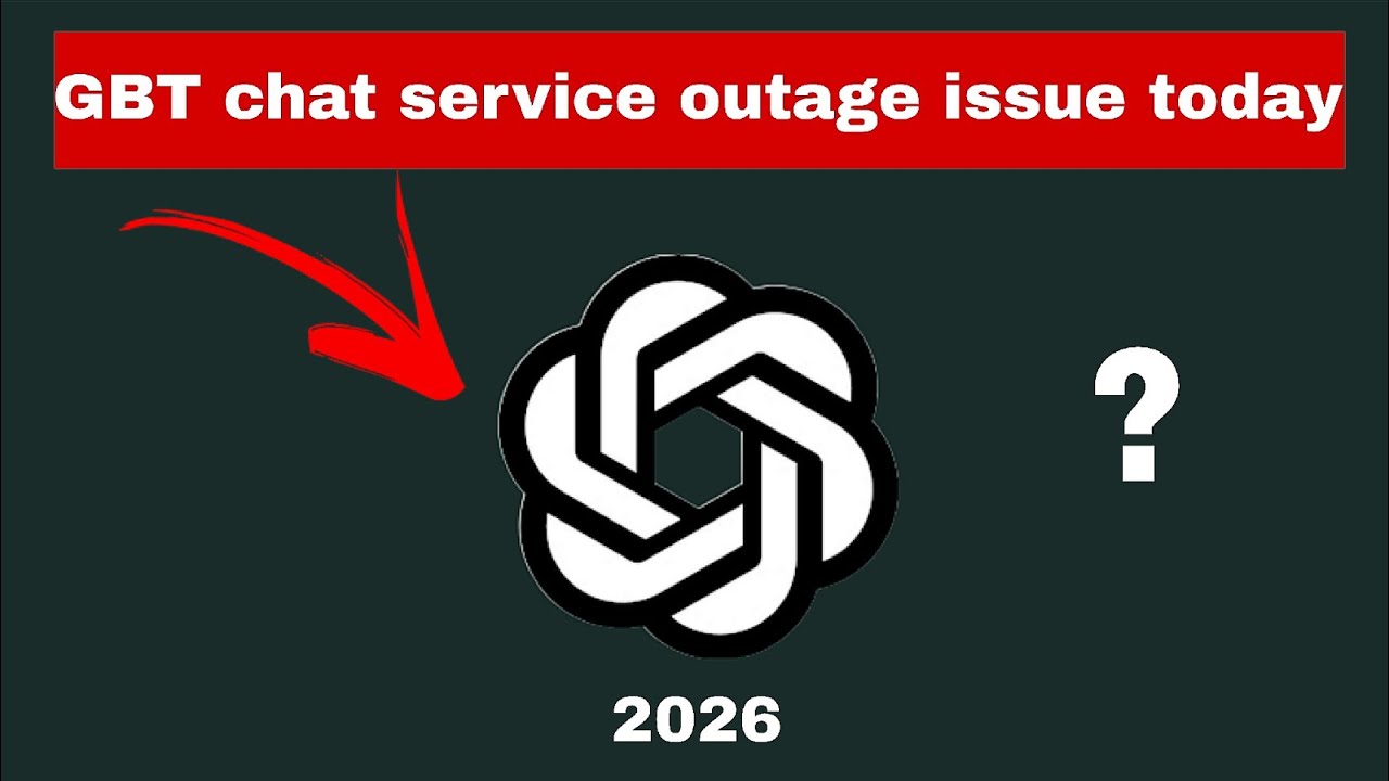is chatgpt down | GBT chat service outage issue today - YouTube