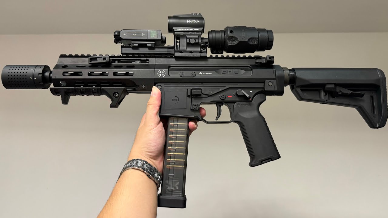 B&T SPC GBB Unboxing & build - YouTube