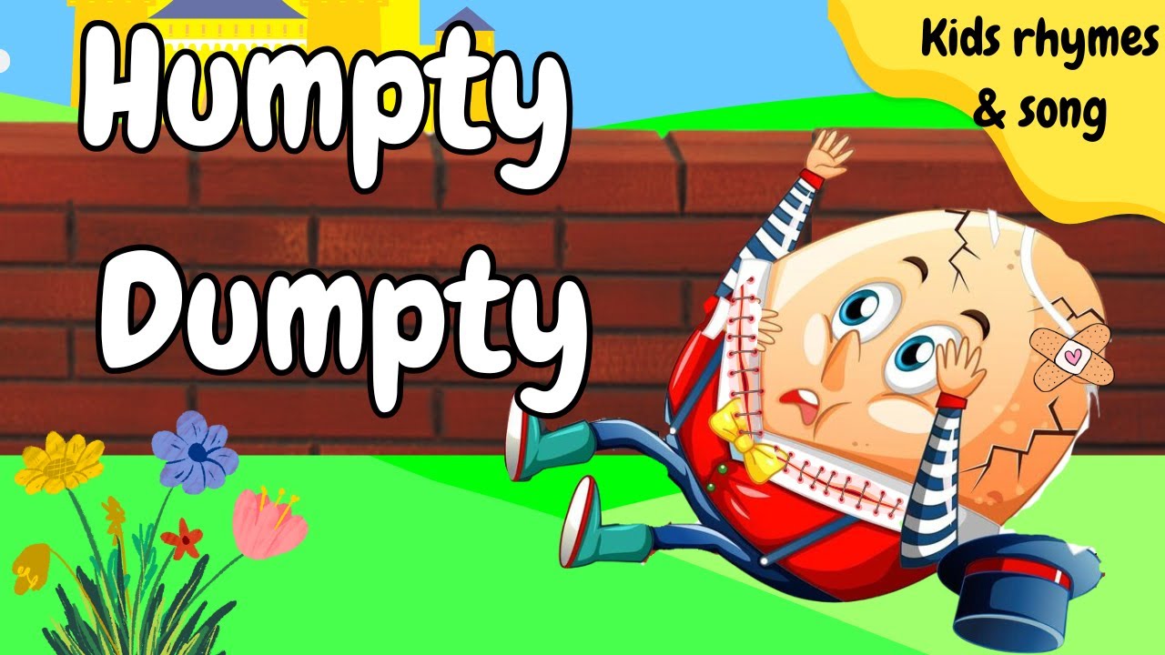 Humpty Dumpty Rhymes | Classic Nursery Rhyme for Kids - YouTube