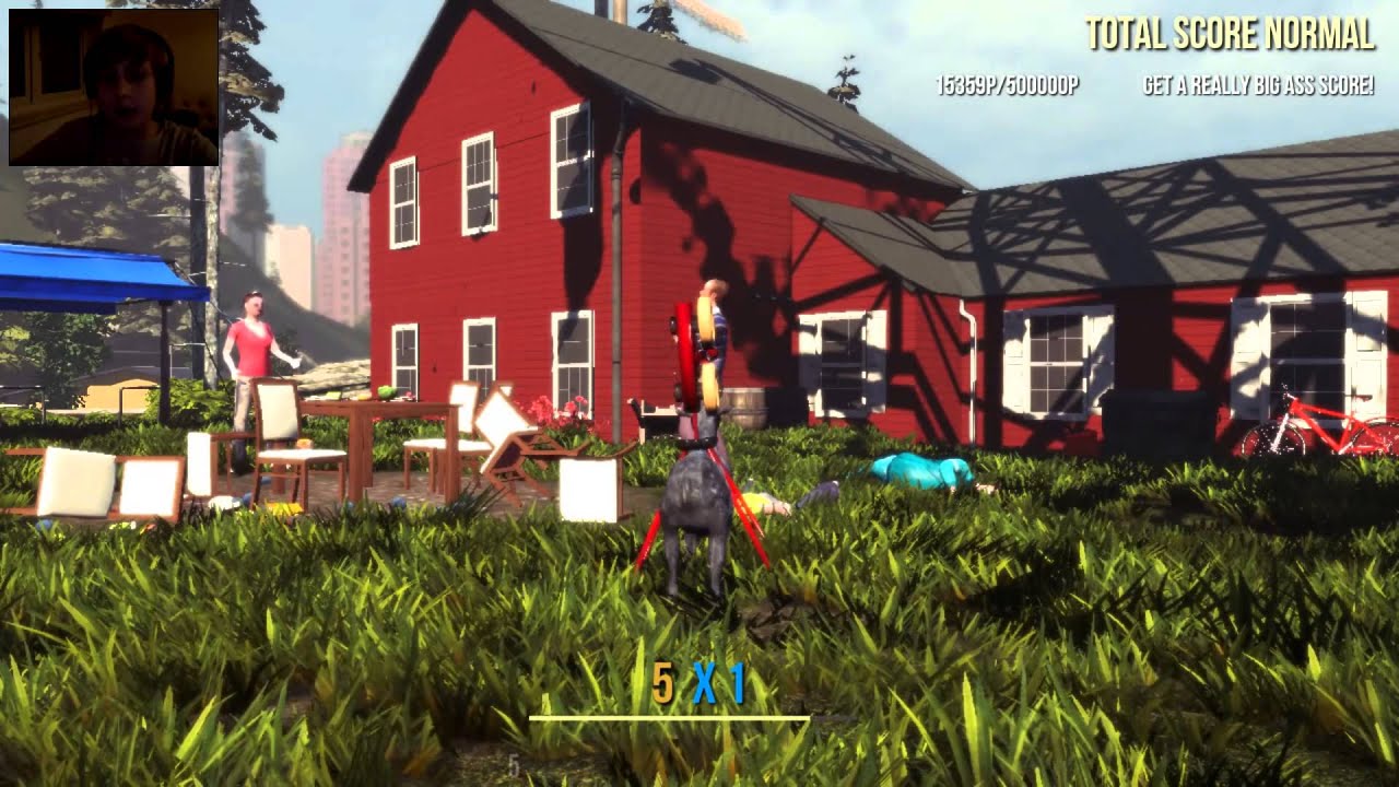 Everybody Do The Flop!!! [Goat Simulator] Part 1 - YouTube