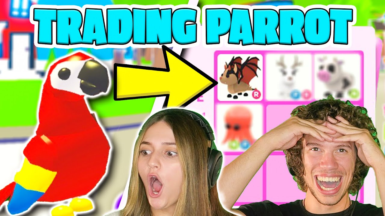 Trading A PARROT For RICH TRADES ONLY! Roblox Adopt Me - YouTube