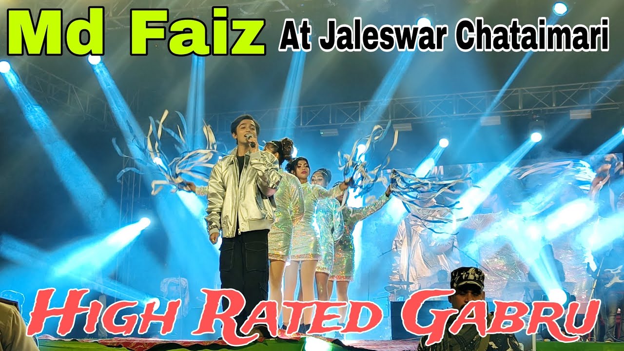 High Rated Gabru | Superstar Singer Md Faiz | Live Stage performance ...