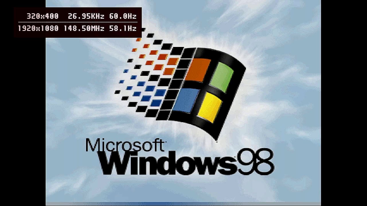 Windows 98 SE MiSTer Modem - YouTube