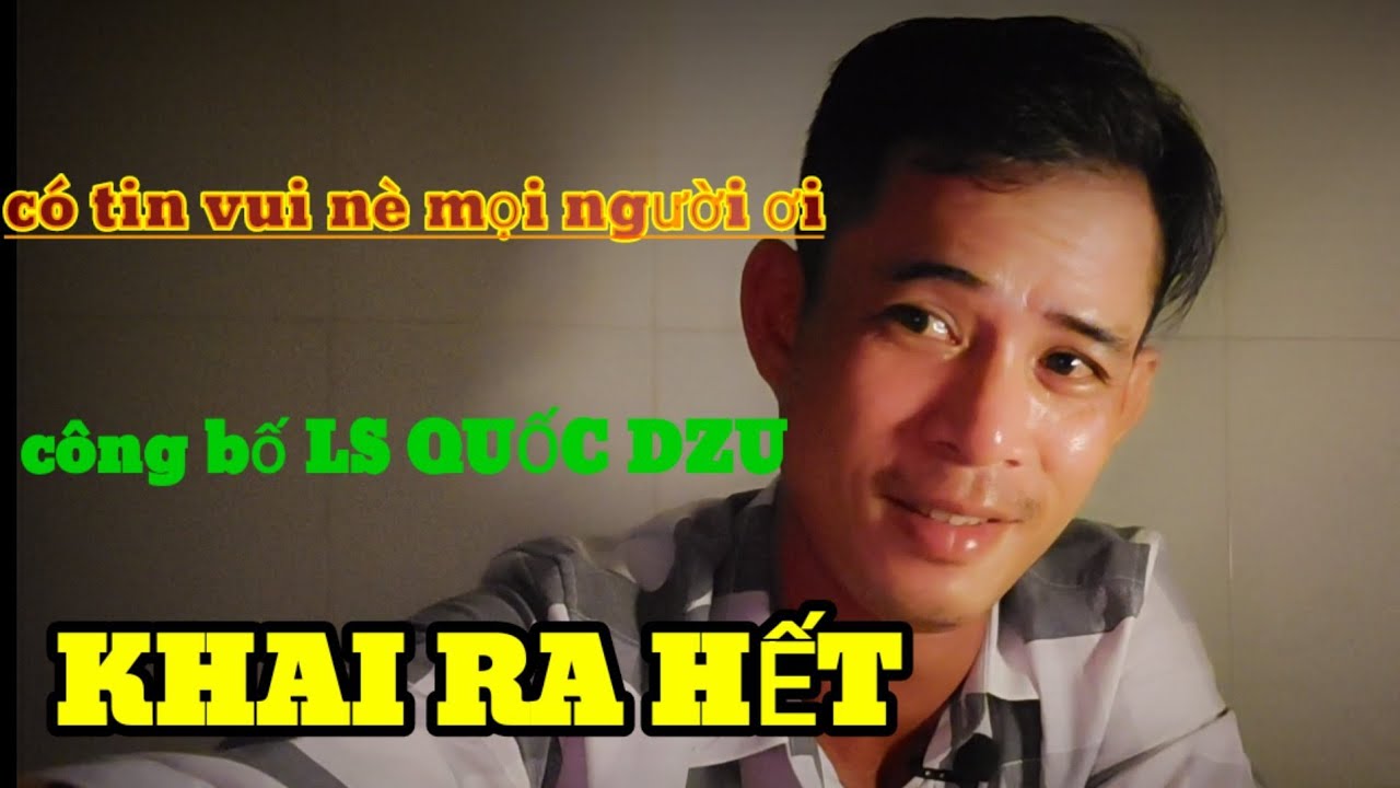 Tôi Thật Sự Thất Vọng Với Anh Quá Rồi Trần Quốc Dzu - YouTube