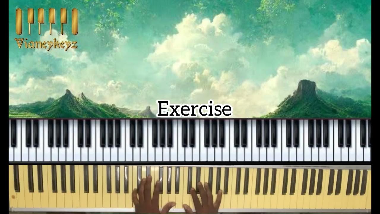 Fusion of Hanon and Harmonic minor exercise. This piano exercise will boost your dexterity - YouTube