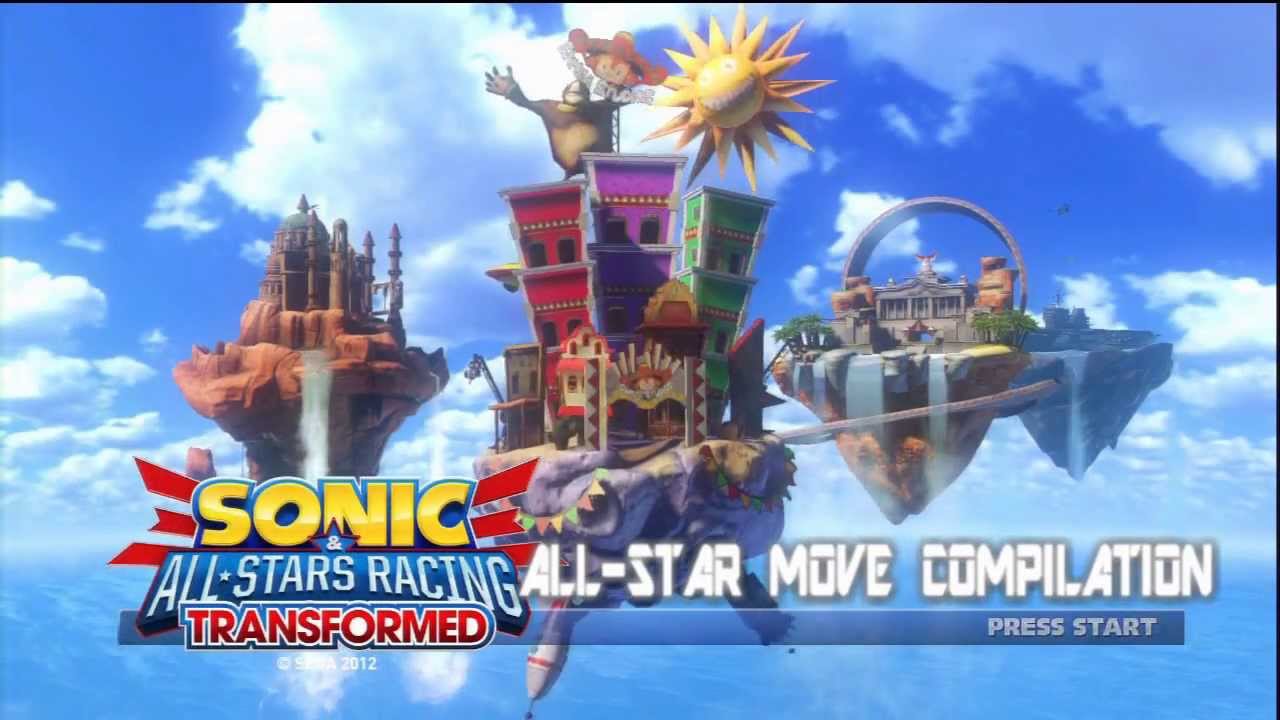 Sonic and All-Stars Racing Transformed (All-Star Compilation) - YouTube
