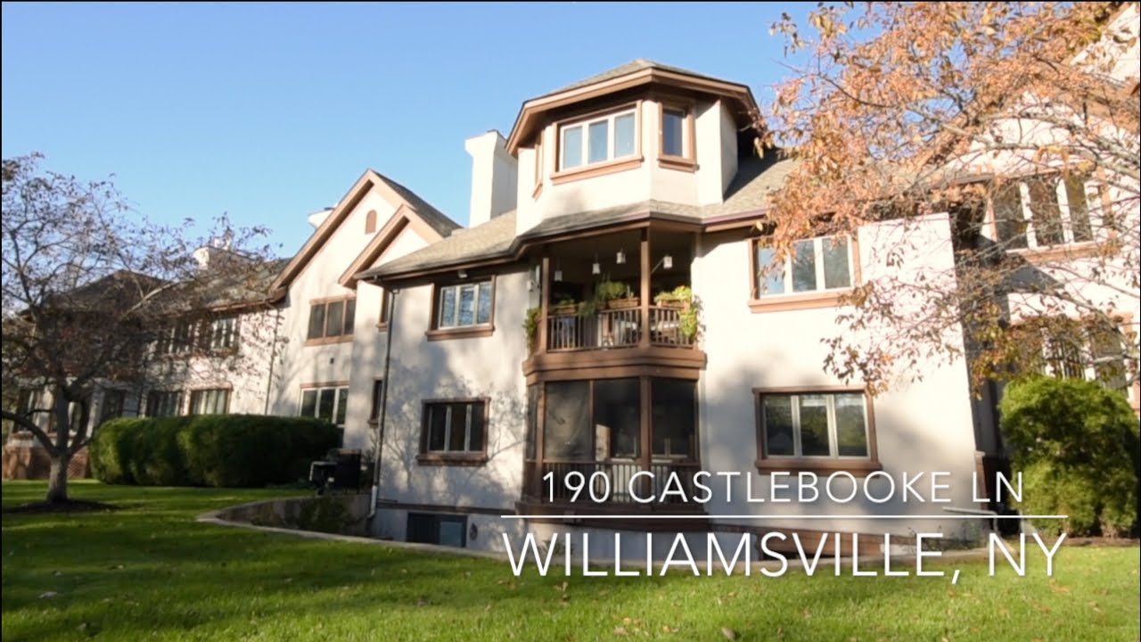 Home Video Tour of 190 Castlebrooke Ln Williamsville, NY by Mark Duggan ...