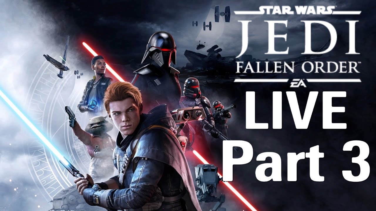 Star Wars: Jedi Fallen Order on Jedi Grand Master Part 3 LIVE PS4 ...