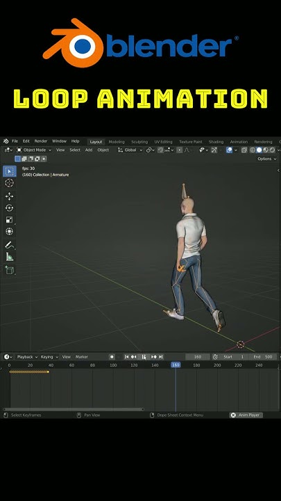Blender Loop Animation #short - YouTube