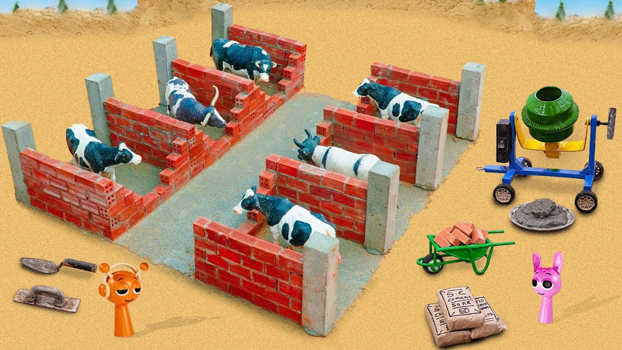 Storm destroys cowshed - Science project to build 6-compartment mini ...