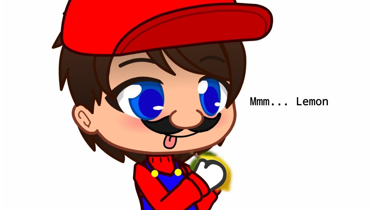 Mario eats a lemon and dies But it's Gacha《Super Mario Gacha Club ...