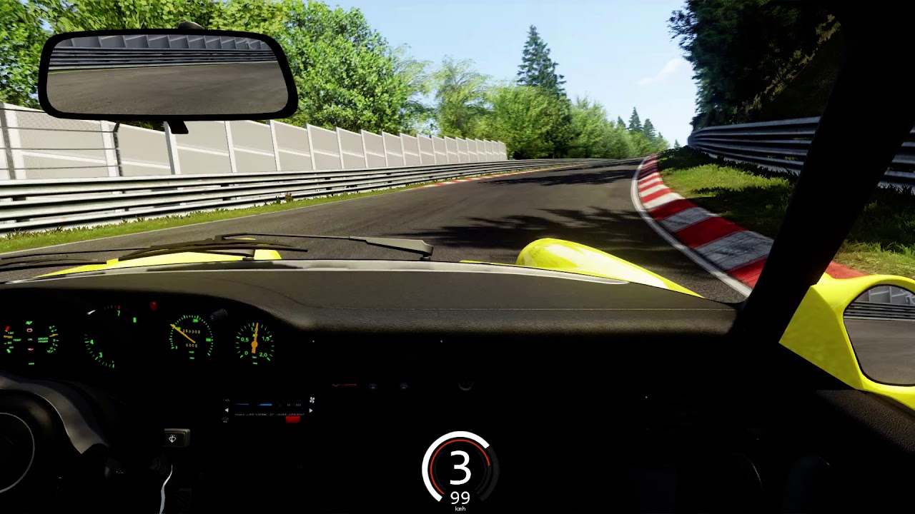 Assetto Corsa Ruf CTR physic test - YouTube