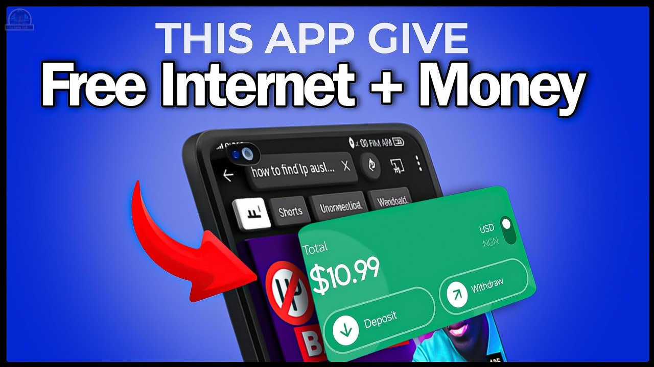 Want FREE Money and Internet DATA Every Day? Try This One App - YouTube