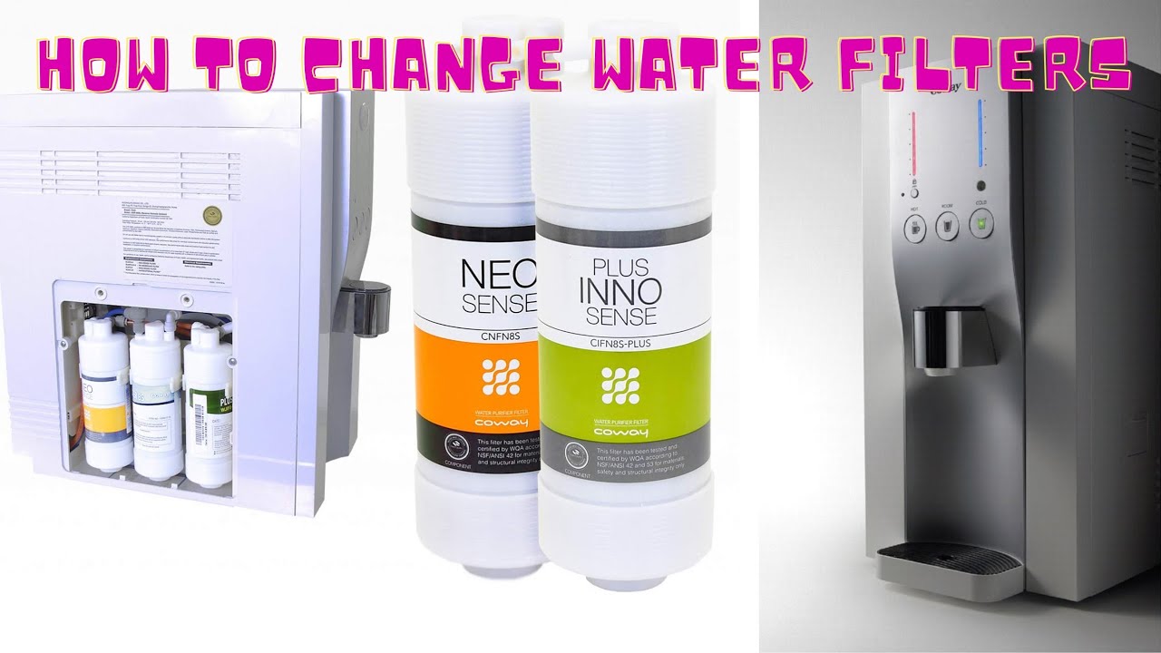 How to Change a Water Filter in Step-by-Step Guide - YouTube