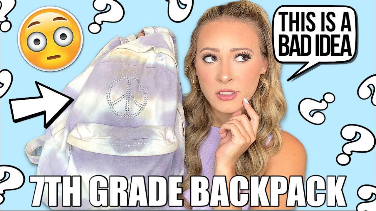 I FOUND MY 7TH GRADE BACKPACK!? 😱🤐 - YouTube