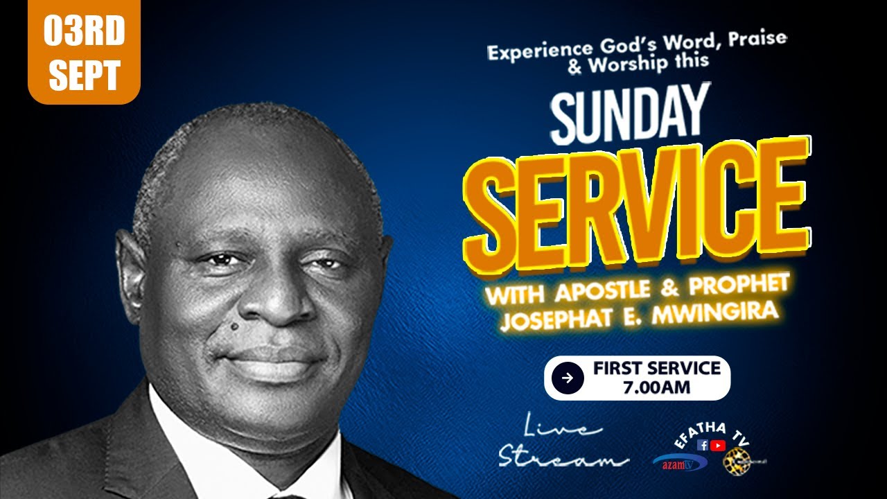 1st SUNDAY SERVICE | EFATHA CHURCH MWENGE # 03-09-2023 - YouTube