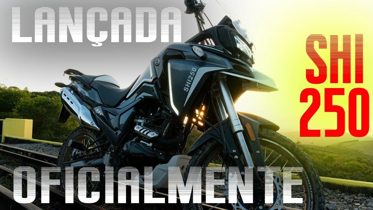 Finalmente SHI 250 foi oficialmente LANÇADA pela SHINERAY - YouTube