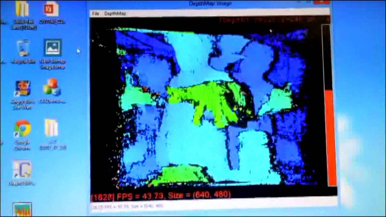 Etron Stereoscopic depthmap camera - YouTube