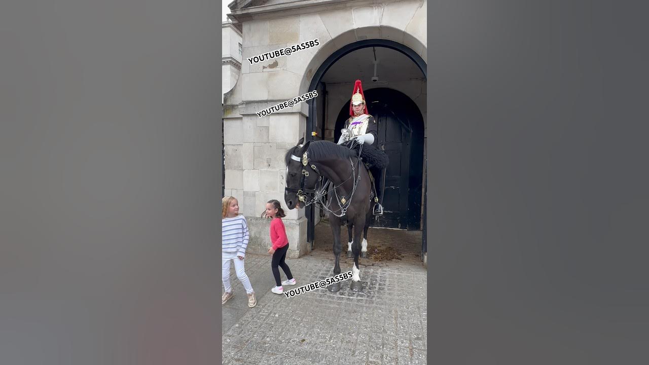 Swift Action Of King’s Guard Saves Girl From Ormonde’s Wrath. Epic Moments Horse Guards⚔️🐎 ...