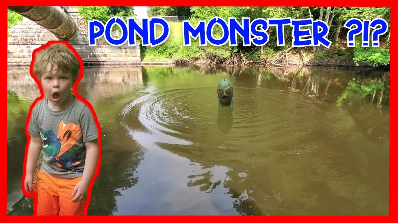 POND MONSTER in our River?? Something strange is going on and we're ...