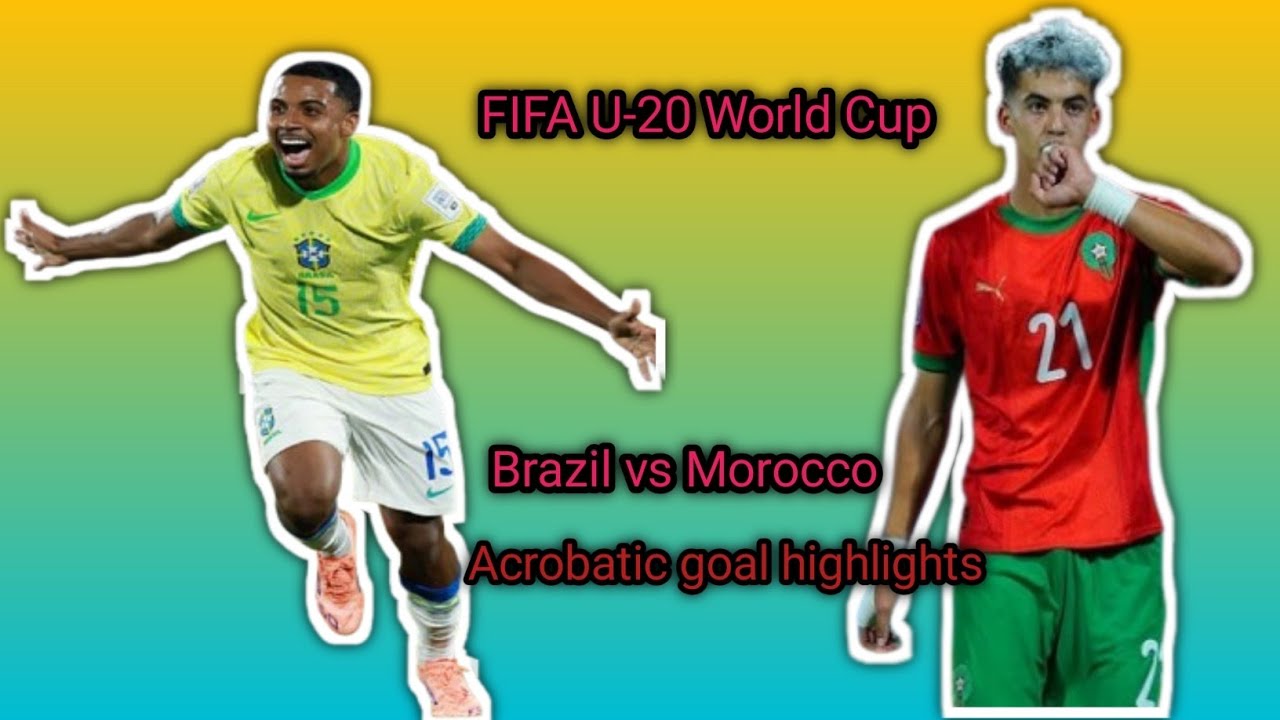 FIFA U-20 WORLD CUP BRAZIL VS MOROCCO GOAL HIGHLIGHTS - YouTube