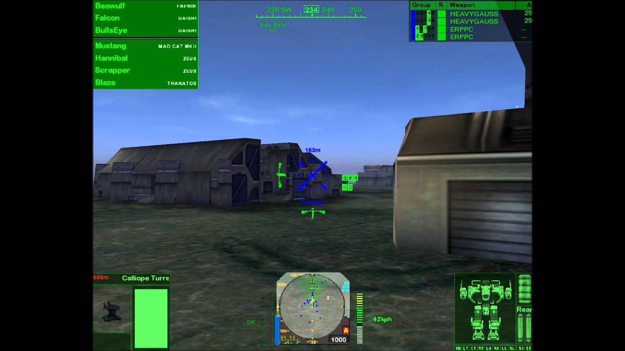 MechWarrior 4: Mercenaries (Davion/Noble) - Wernke/Talon - 'Mech Works ...