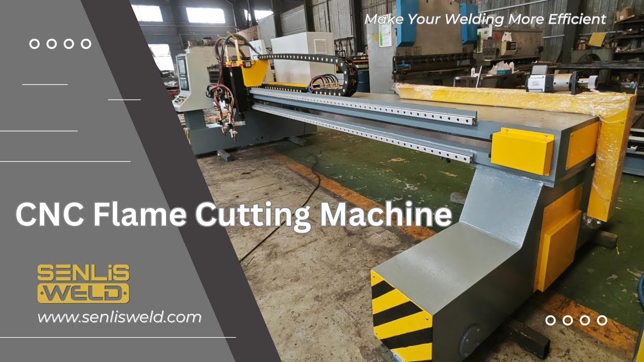 CNC Flame Cutting Machine, SENLISWELD - YouTube