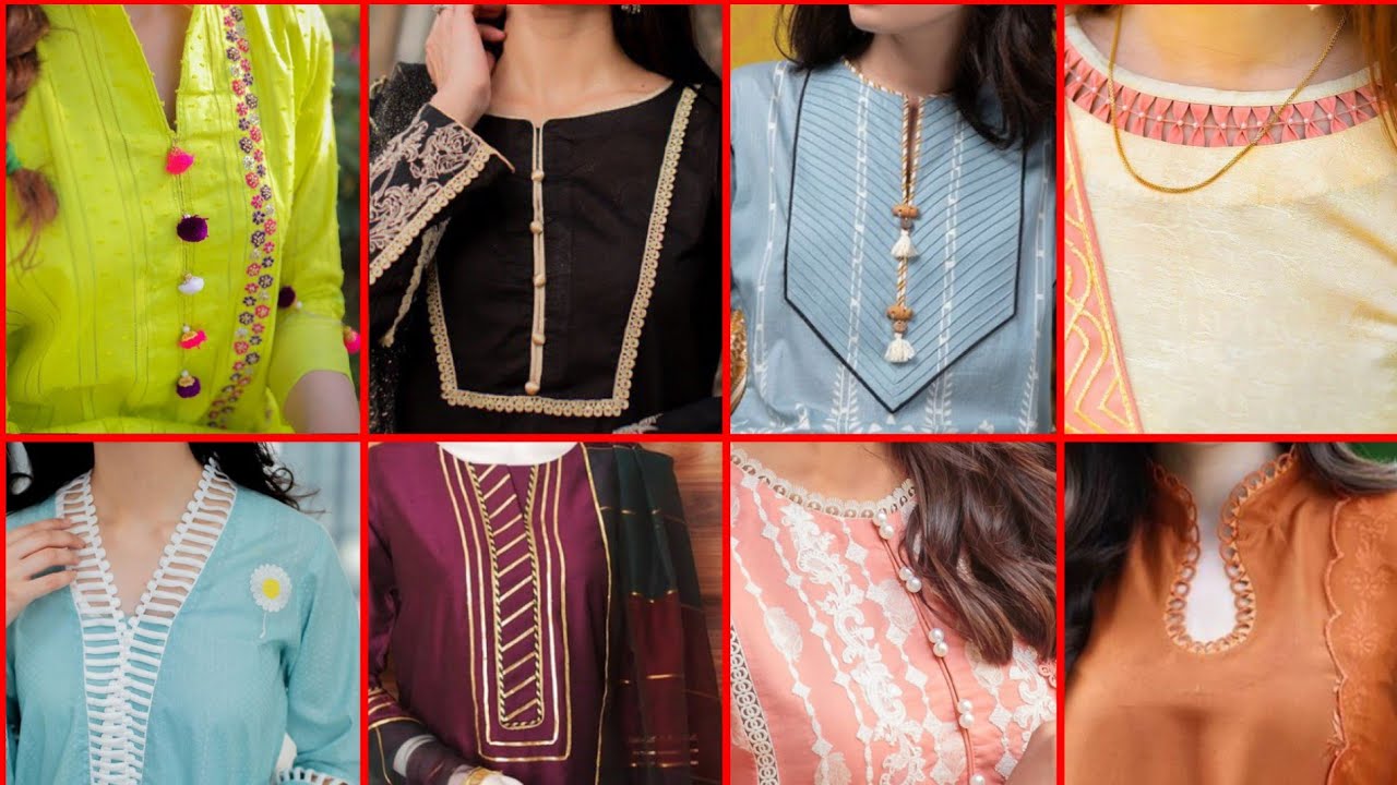 Different Types Of Neck Design ||New Neck Design || - YouTube