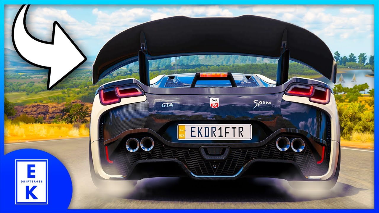 Top 10 ROAD Cars with the CRAZIEST Spoilers in Forza Horizon 3 - YouTube