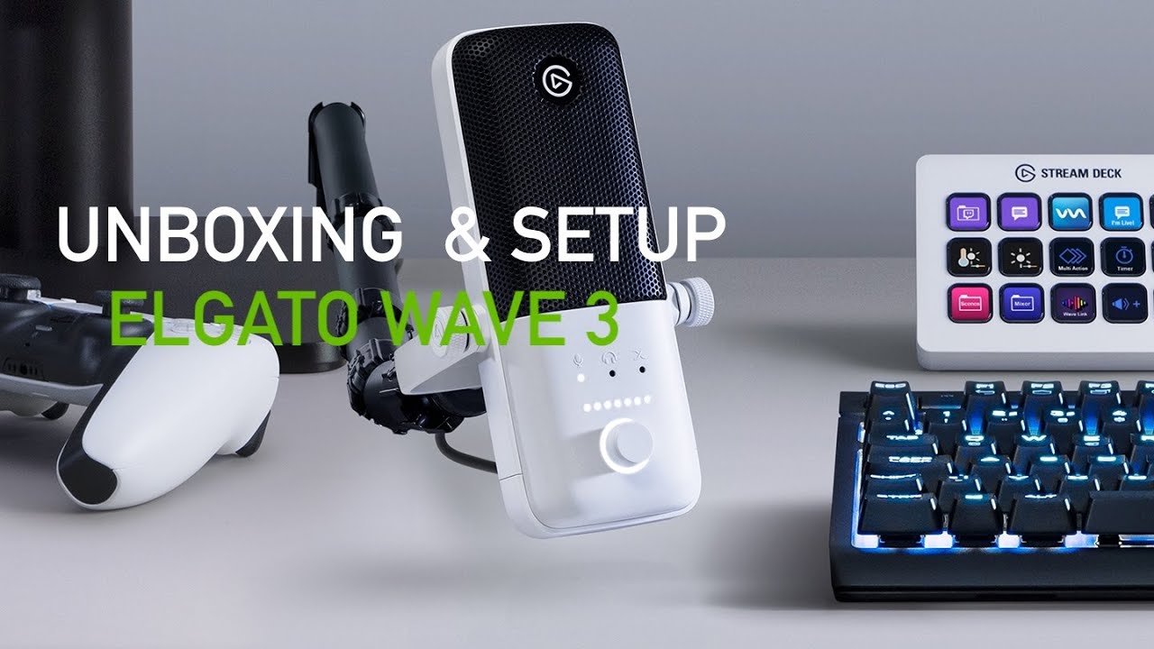 Elgato Wave 3 : Best Streaming Microphone (Unboxing and Review) - YouTube