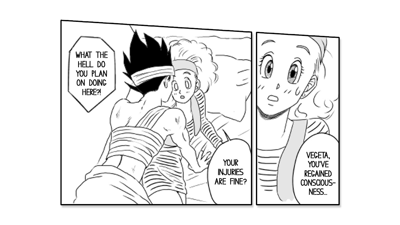 Vegeta X Bulma Doujinshi Kiss Vegebul Youtube