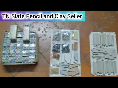Anil Full Box , White Mini Triangle and Red Slate Pencil Packing Video ...