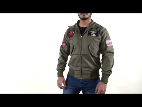 Top Gun Maverick Jacket Video Shoot