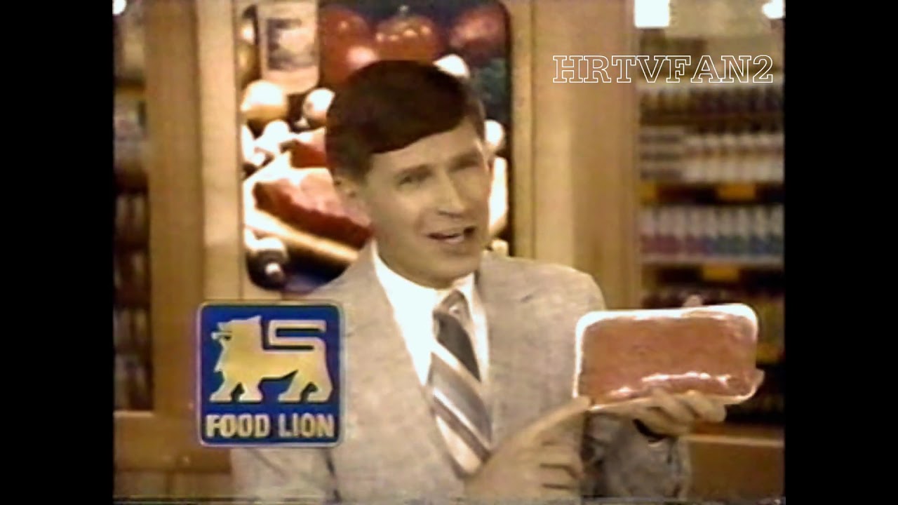 1988 Food Lion Commercial (Ground Beef Comparison) - YouTube