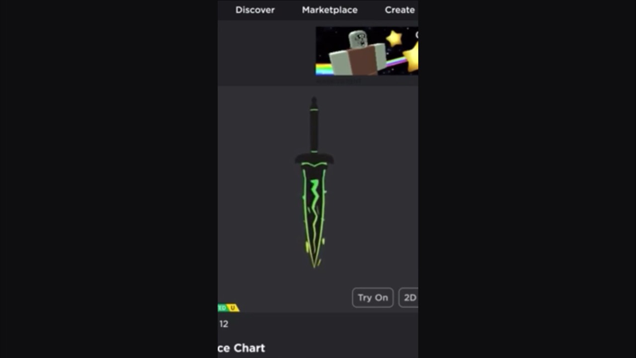 ( Limited UGC Item ) How to get RADIOACTIVE SWORD ROBLOX ( 2023 ...