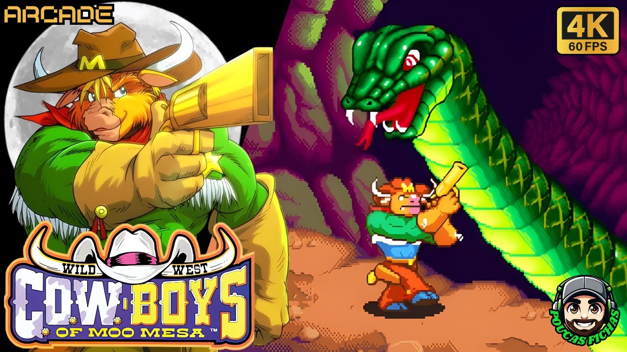 WILD WEST C.O.W. BOYS OF MOO MESA ( ARCADE / 1992 ) MONTANA GAMEPLAY ...