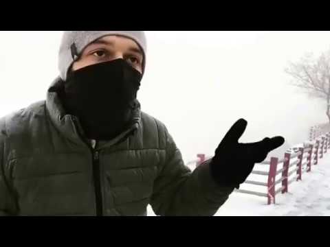İlk Kez Kar Gören İzmirli Vine Aykut Elmas.
