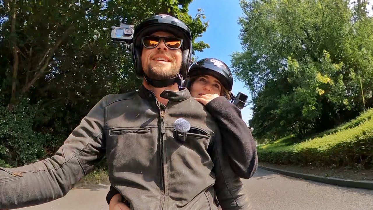 Alex & Georgie - Hetty the Triumph Scrambler 900 - YouTube