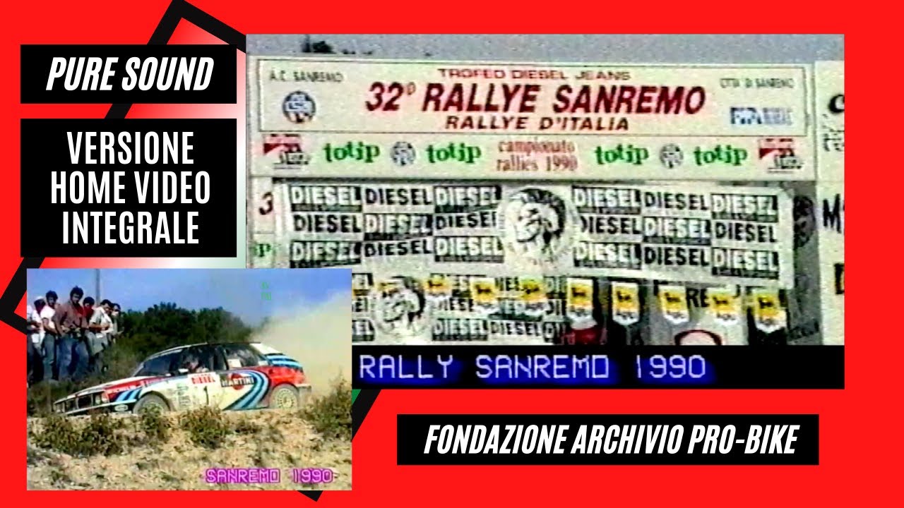 Rally di Sanremo 1990 versione Home Video integrale - YouTube