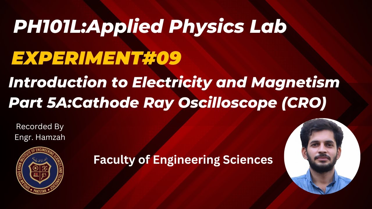 Experiment#09 [Part 5A] Cathode Ray Oscilloscope (CRO) - YouTube