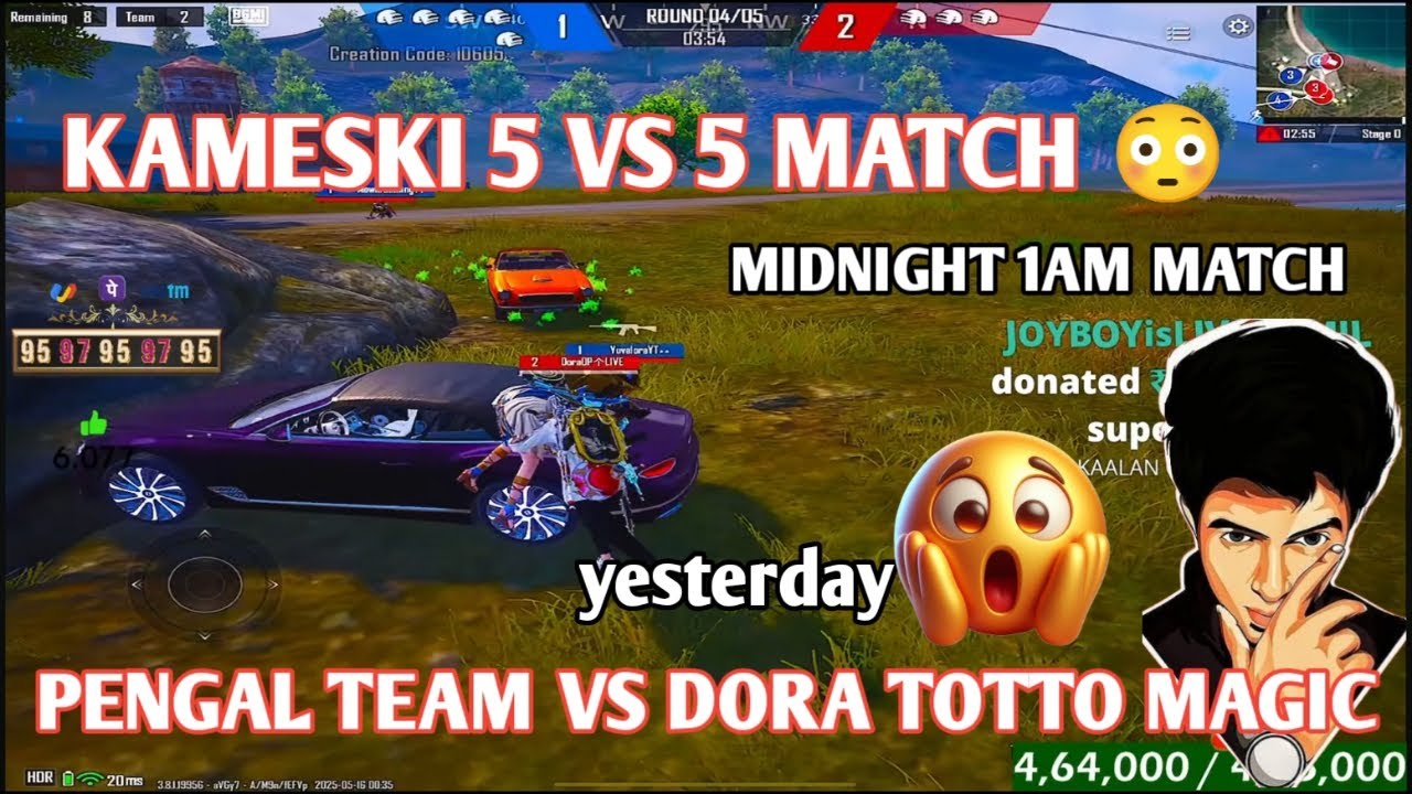5 vs 5 MATCH 😳 PENGAL TEAM VS DORA TOTTO MAGIC 🔥 12 MINUTES #madan # ...