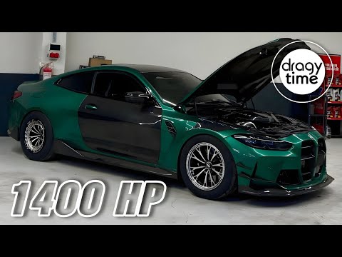 1400 HP BMW M4 G82 X-Drive | Precision PT8085 Turbo | Extreme fast from 100-200 Km/h & 60-130 mph