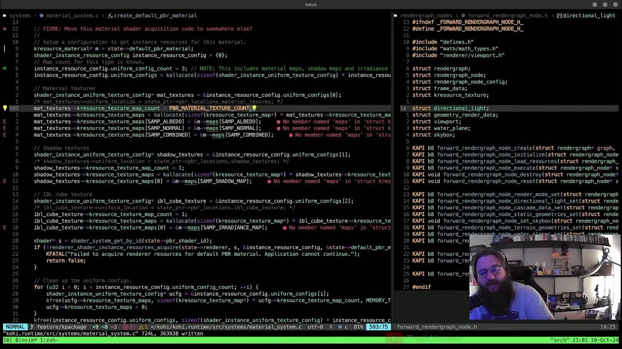 C/Vulkan Game Engine Dev Ep. 242: Shader descriptor update frequency !tts !kohi - YouTube