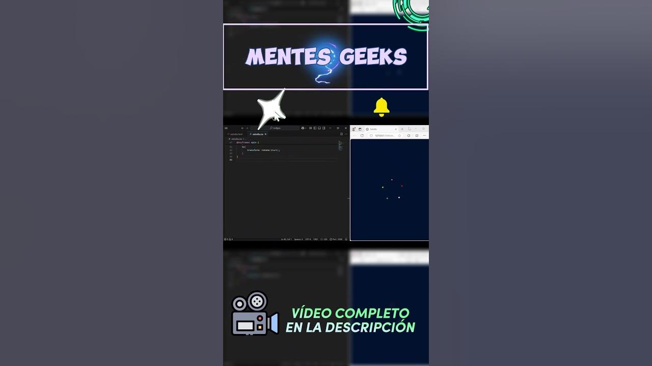 Crea una estrella: El SECRETO de las animaciones SVG que nadie te cuenta 🤫💡 HTML y CSS - YouTube