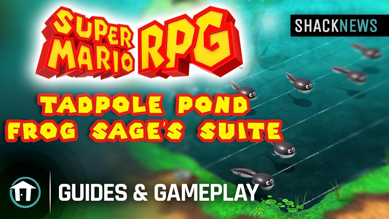 Super Mario RPG Remake Tadpole Pond Frog Sage's Suite - YouTube