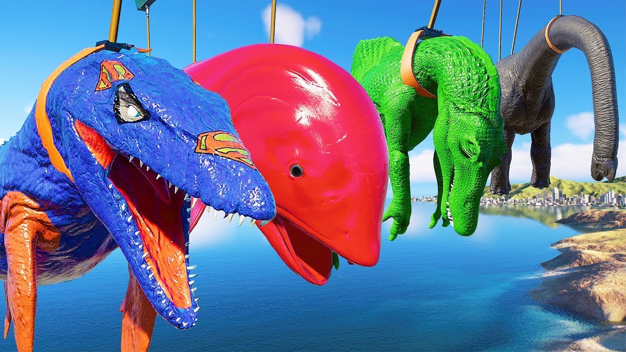 Dinosaurs Revolt Jurassic World Evolution T-Rex, Indominus Rex ...