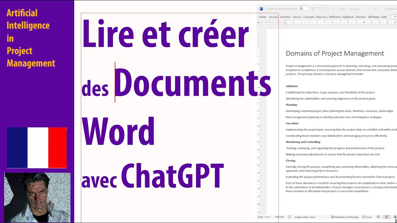 #18 L'IA en Entreprise Lire et créer des Documents Word avec ChatGPT ...