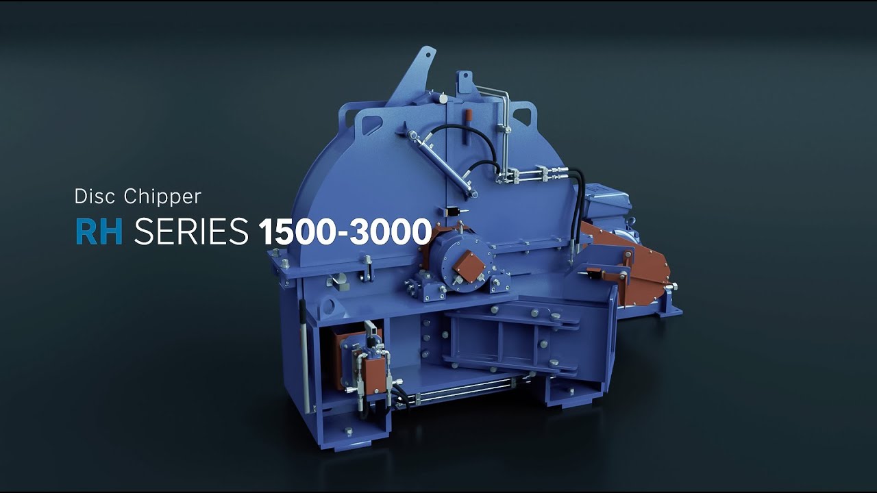 BRUKS SIWERTELL Disc Chipper RH series 2022 - YouTube