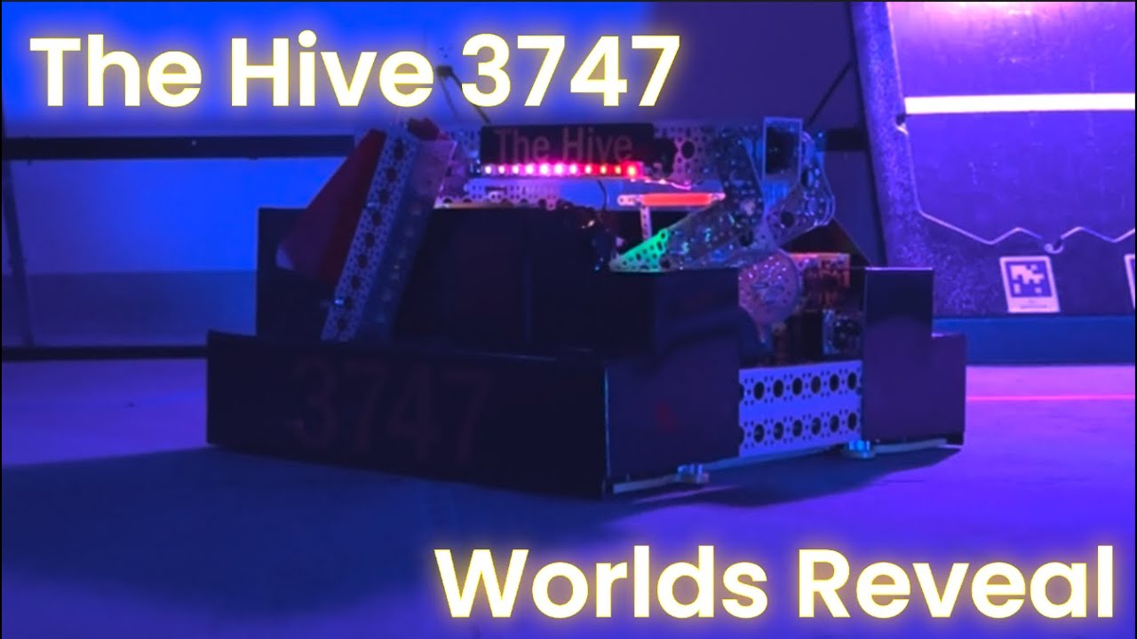 The Hive 3747 Worlds Robot Reveal | FTC Centerstage 2023 - 2024 - YouTube