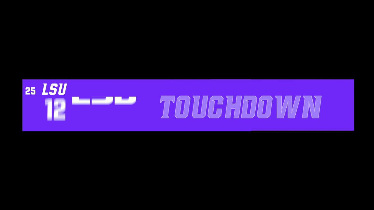 2018 ESPN CFB Graphics - YouTube